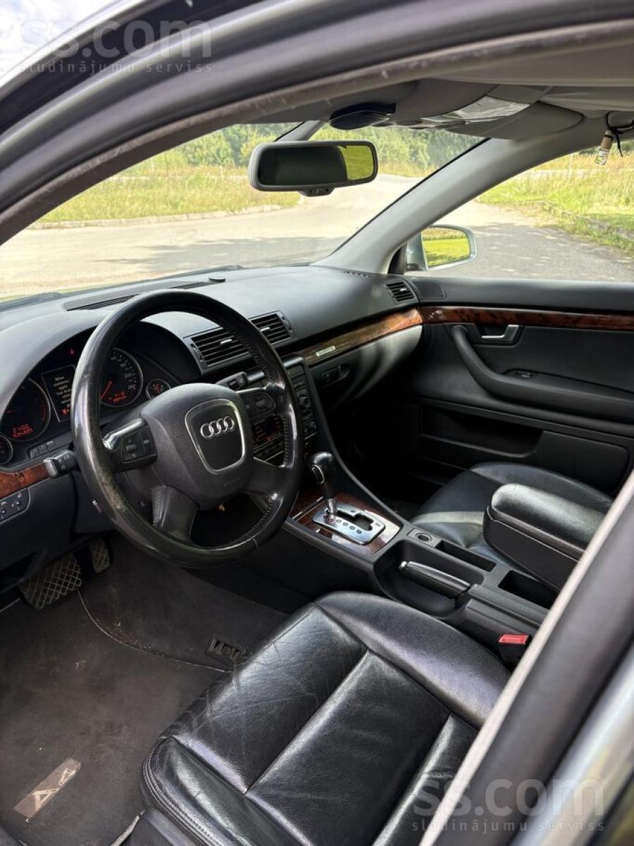 Pelēks Audi A4 2005 Kuldīga, ar dzinēja tilpumu 3.00 L un nobraukumu 289 tūkst. km par 3550 €, foto 5 vietnē AUTOMOTO.COM.LV