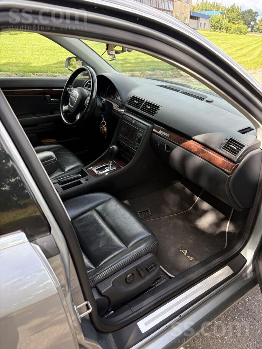Pelēks Audi A4 2005 Kuldīga, ar dzinēja tilpumu 3.00 L un nobraukumu 289 tūkst. km par 3550 €, foto 7 vietnē AUTOMOTO.COM.LV