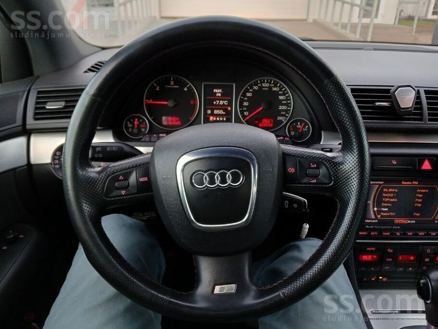 Pelēks Audi A4 2005 Jēkabpils, ar dzinēja tilpumu 2.00 L un nobraukumu 322 tūkst. km par 3500 €, foto 6 vietnē AUTOMOTO.COM.LV