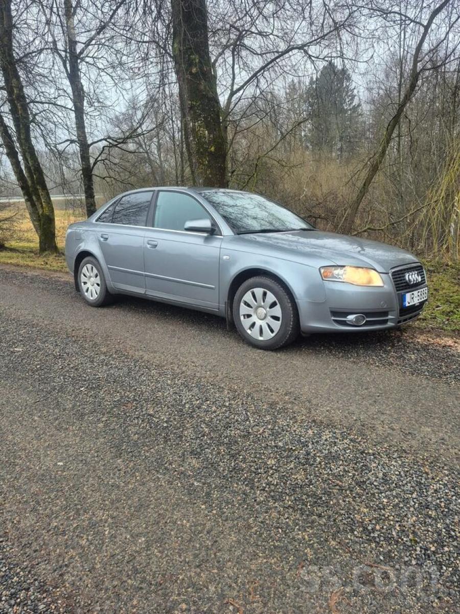 Pelēks Audi A4 2005 Bauska, ar dzinēja tilpumu 2.00 L un nobraukumu 409 tūkst. km par 2500 €, foto 1 vietnē AUTOMOTO.COM.LV