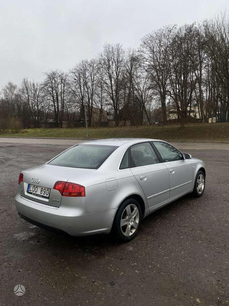 Grey Audi A4 2005 in Kaunas, with an engine capacity of 1.90 L and mileage of 340 thousand km for 2100 €, photo 1 on AUTOMOTO.COM.LV