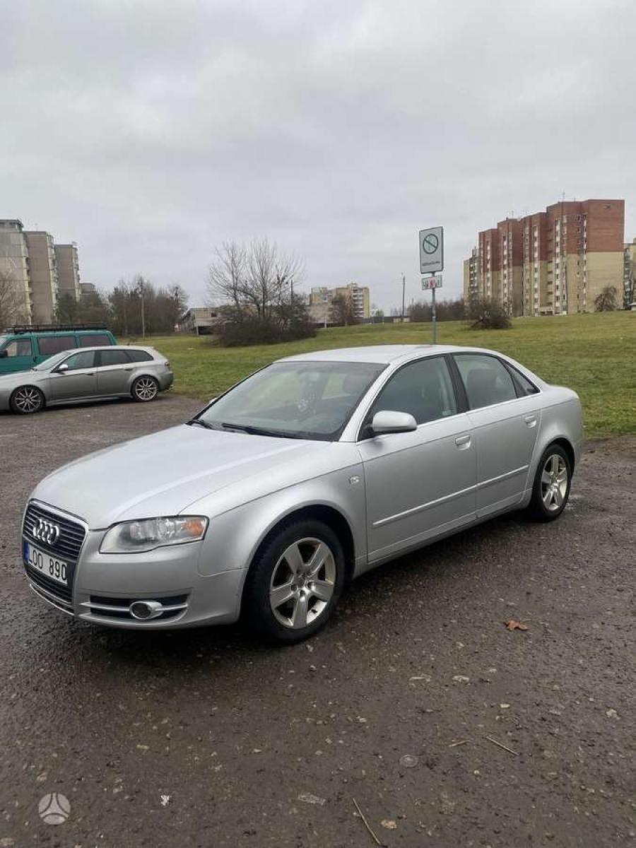 Grey Audi A4 2005 in Kaunas, with an engine capacity of 1.90 L and mileage of 340 thousand km for 2100 €, photo 4 on AUTOMOTO.COM.LV