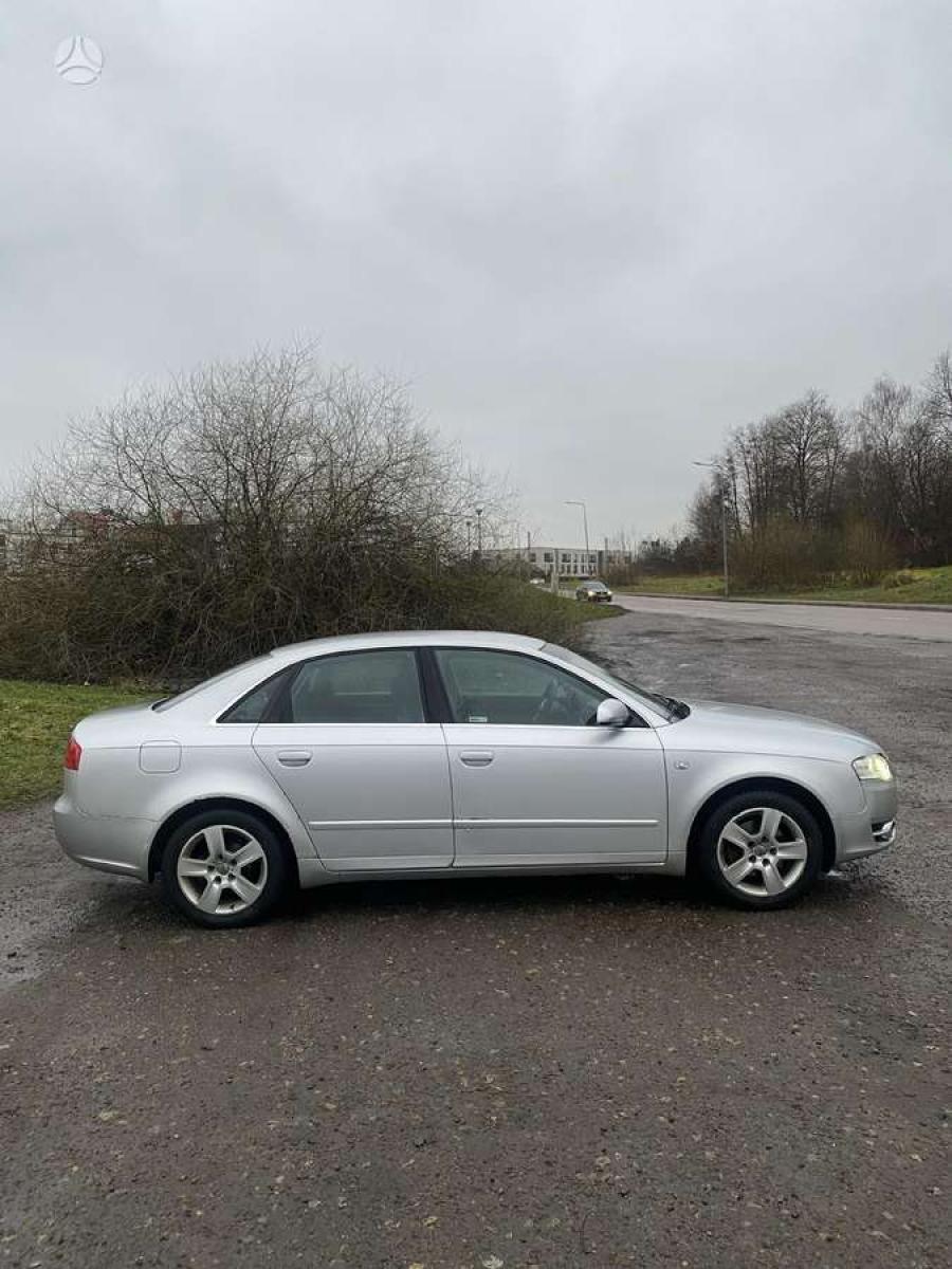 Grey Audi A4 2005 in Kaunas, with an engine capacity of 1.90 L and mileage of 340 thousand km for 2100 €, photo 6 on AUTOMOTO.COM.LV