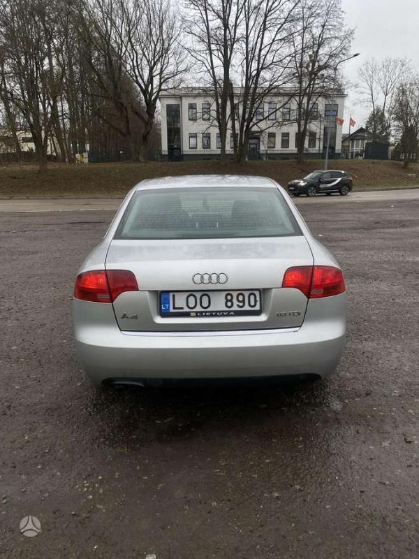 Grey Audi A4 2005 in Kaunas, with an engine capacity of 1.90 L and mileage of 340 thousand km for 2100 €, photo 8 on AUTOMOTO.COM.LV