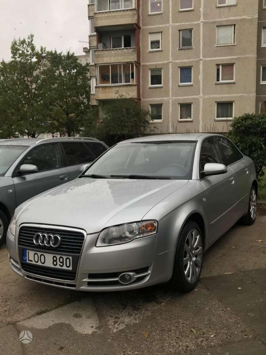 Grey Audi A4 2005 in Kaunas, with an engine capacity of 1.90 L and mileage of 340 thousand km for 2100 €, photo 18 on AUTOMOTO.COM.LV