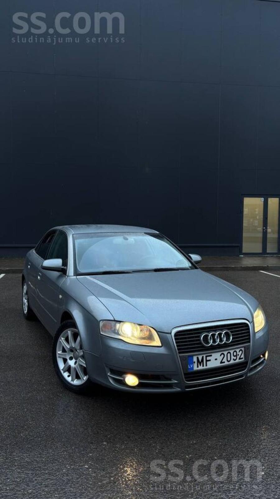 Grey Audi A4 2005 in Riga, with an engine capacity of 2.50 L and mileage of 341 thousand km for 3200 €, photo 2 on AUTOMOTO.COM.LV
