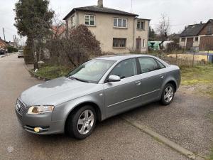 Grey Audi A4 2005 in Jurbarkas, with an engine capacity of 1.97 L and mileage of 262 thousand km for 3000 €, photo 3 on AUTOMOTO.COM.LV