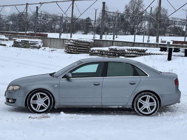 Grey Audi A4 2005 in Vilnius, with an engine capacity of 1.97 L and mileage of 313 thousand km for 2350 €, photo 5 on AUTOMOTO.COM.LV