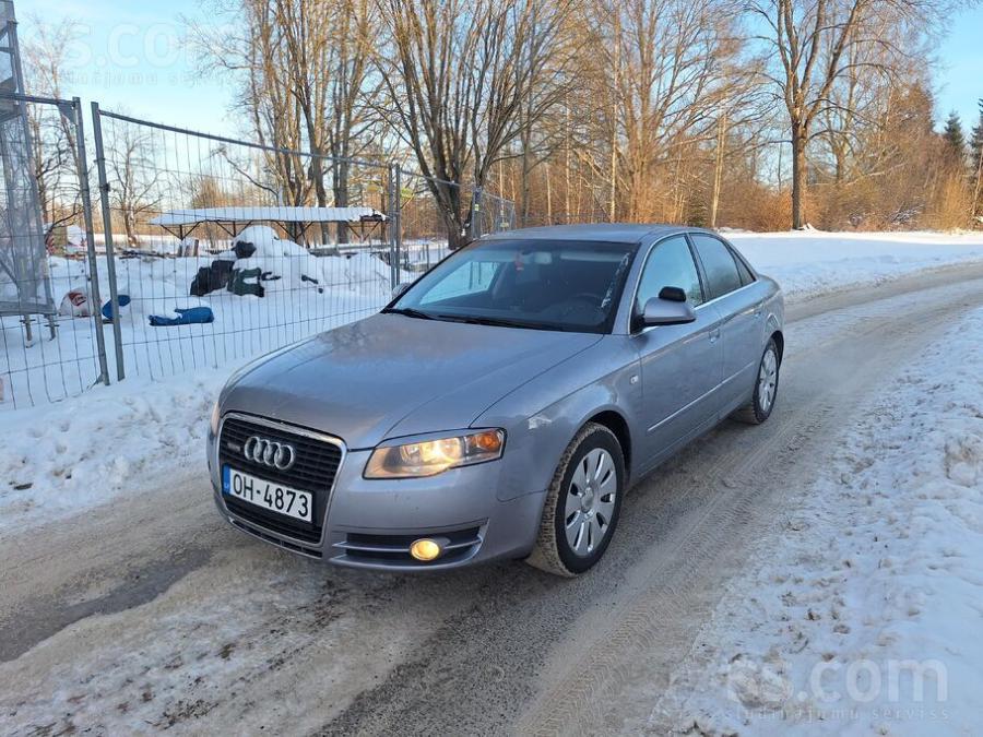 Grey Audi A4 2005 in Valka, with an engine capacity of 2.00 L and mileage of 307 thousand km for 2350 €, photo 1 on AUTOMOTO.COM.LV