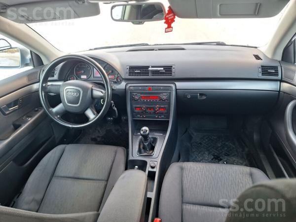 Grey Audi A4 2005 in Valka, with an engine capacity of 2.00 L and mileage of 307 thousand km for 2350 €, photo 8 on AUTOMOTO.COM.LV