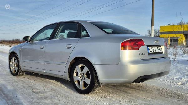 Grey Audi A4 2005 in Siauliai, with an engine capacity of 1.90 L and mileage of 310 thousand km for 2700 €, photo 6 on AUTOMOTO.COM.LV