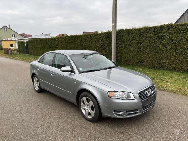 Pelēks Audi A4 2005 Jurbarkas, ar dzinēja tilpumu 1.97 L un nobraukumu 262 tūkst. km par 3100 €, foto 3 vietnē AUTOMOTO.COM.LV