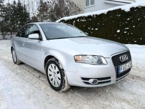Grey Audi A4 2005 in Vilnius, with an engine capacity of 1.97 L and mileage of 283 thousand km for 1850 €, photo 3 on AUTOMOTO.COM.LV