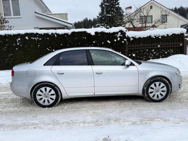 Grey Audi A4 2005 in Vilnius, with an engine capacity of 1.97 L and mileage of 283 thousand km for 1850 €, photo 4 on AUTOMOTO.COM.LV