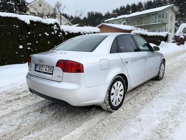 Grey Audi A4 2005 in Vilnius, with an engine capacity of 1.97 L and mileage of 283 thousand km for 1850 €, photo 5 on AUTOMOTO.COM.LV