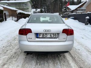 Grey Audi A4 2005 in Vilnius, with an engine capacity of 1.97 L and mileage of 283 thousand km for 1850 €, photo 6 on AUTOMOTO.COM.LV