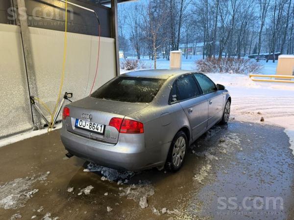 Grey Audi A4 2005 in Riga, with an engine capacity of 2.00 L and mileage of 288 thousand km for 1250 €, photo 1 on AUTOMOTO.COM.LV