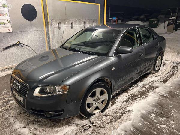 Pelēks Audi A4 2005 Kauņa, ar dzinēja tilpumu 1.97 L un nobraukumu 356 tūkst. km par 2050 €, foto 1 vietnē AUTOMOTO.COM.LV