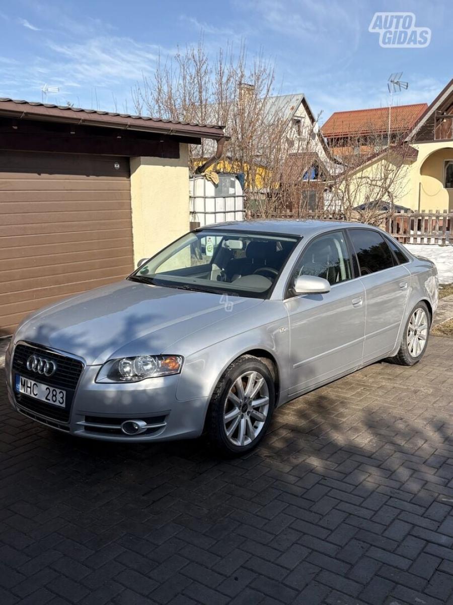 Pelēks Audi A4 2005 Viļņa, ar dzinēja tilpumu 3.00 L un nobraukumu 301 tūkst. km par 3000 €, foto 5 vietnē AUTOMOTO.COM.LV