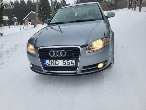 Grey Audi A4 2005 in Ariogala, with an engine capacity of 2.00 L and mileage of 342 thousand km for 1850 €, photo 1 on AUTOMOTO.COM.LV