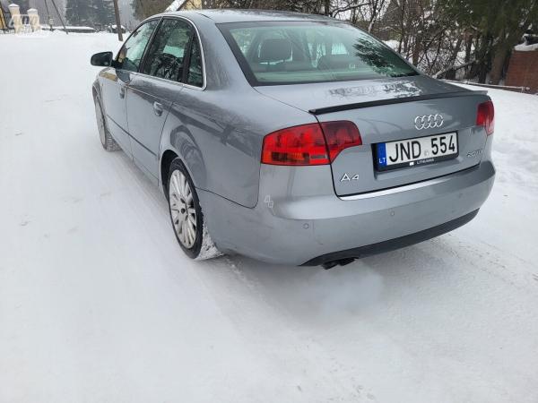Grey Audi A4 2005 in Ariogala, with an engine capacity of 2.00 L and mileage of 342 thousand km for 1850 €, photo 3 on AUTOMOTO.COM.LV