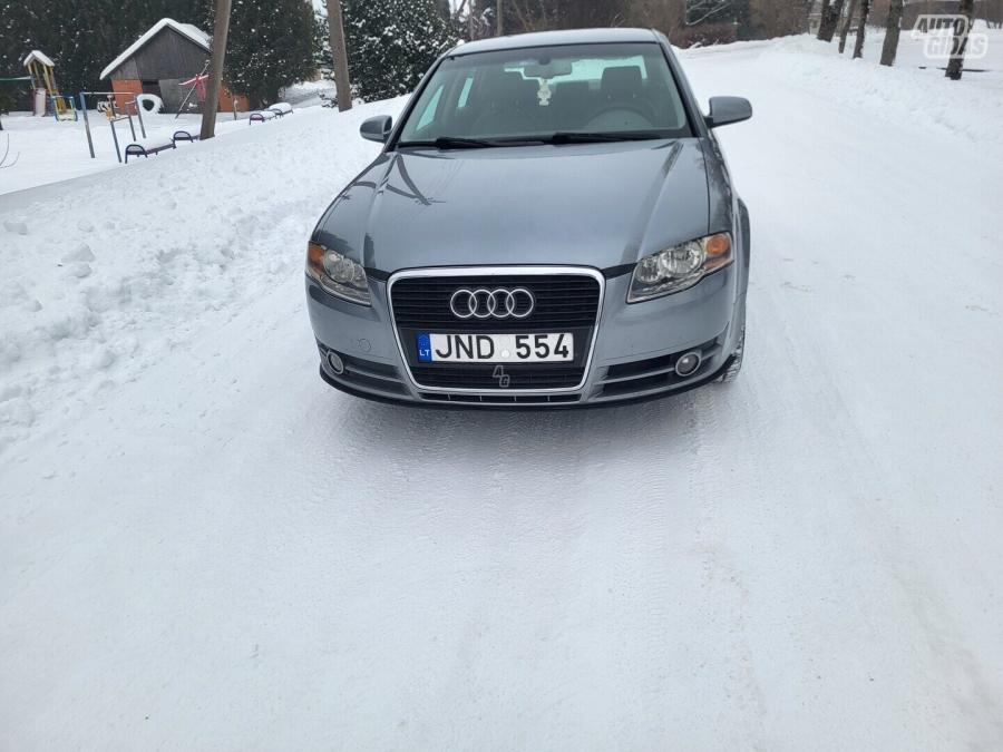Pelēks Audi A4 2005 Ariogala, ar dzinēja tilpumu 2.00 L un nobraukumu 342 tūkst. km par 1850 €, foto 7 vietnē AUTOMOTO.COM.LV