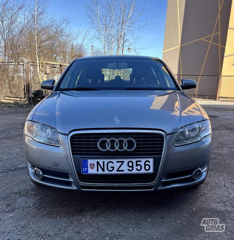 Grey Audi A4 2005 in Siauliai, with an engine capacity of 1.90 L and mileage of 318 thousand km for 2300 €, photo 3 on AUTOMOTO.COM.LV