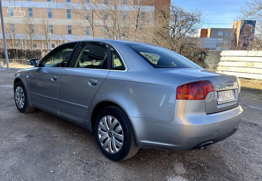 Grey Audi A4 2005 in Siauliai, with an engine capacity of 1.90 L and mileage of 318 thousand km for 2300 €, photo 6 on AUTOMOTO.COM.LV