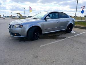Grey Audi A4 2005 in Rietavas, with an engine capacity of 3.00 L and mileage of 223 thousand km for 2700 €, photo 5 on AUTOMOTO.COM.LV