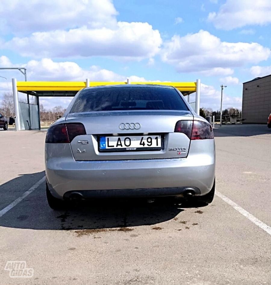 Grey Audi A4 2005 in Rietavas, with an engine capacity of 3.00 L and mileage of 223 thousand km for 2700 €, photo 7 on AUTOMOTO.COM.LV