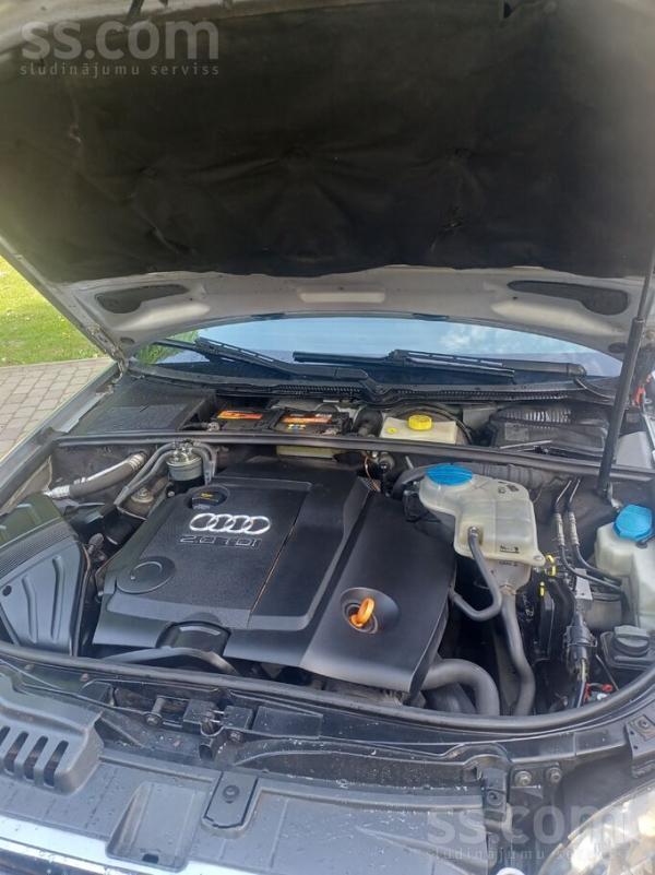 Pelēks Audi A4 2005 Dobele, ar dzinēja tilpumu 2.00 L un nobraukumu 285 tūkst. km par 2800 €, foto 3 vietnē AUTOMOTO.COM.LV