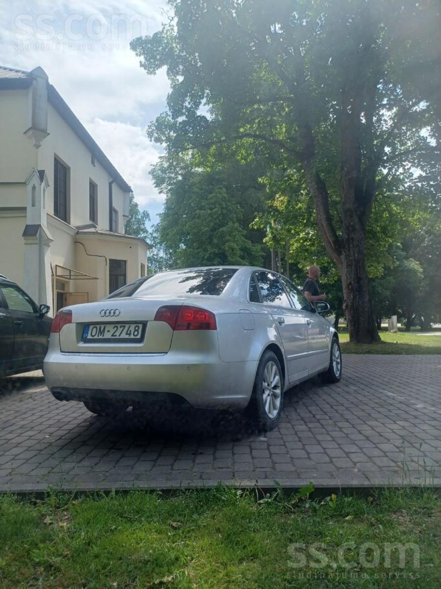 Pelēks Audi A4 2005 Dobele, ar dzinēja tilpumu 2.00 L un nobraukumu 285 tūkst. km par 2800 €, foto 6 vietnē AUTOMOTO.COM.LV