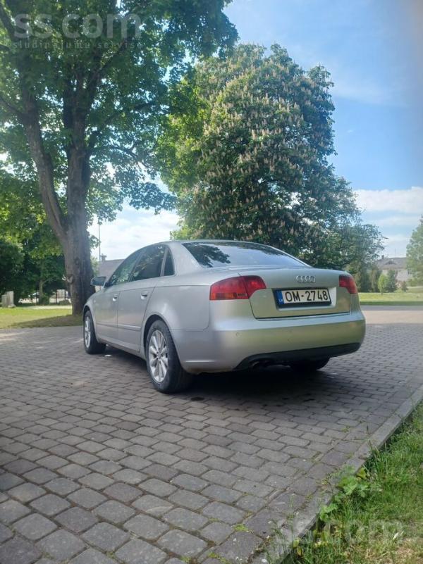 Pelēks Audi A4 2005 Dobele, ar dzinēja tilpumu 2.00 L un nobraukumu 285 tūkst. km par 2800 €, foto 6 vietnē AUTOMOTO.COM.LV