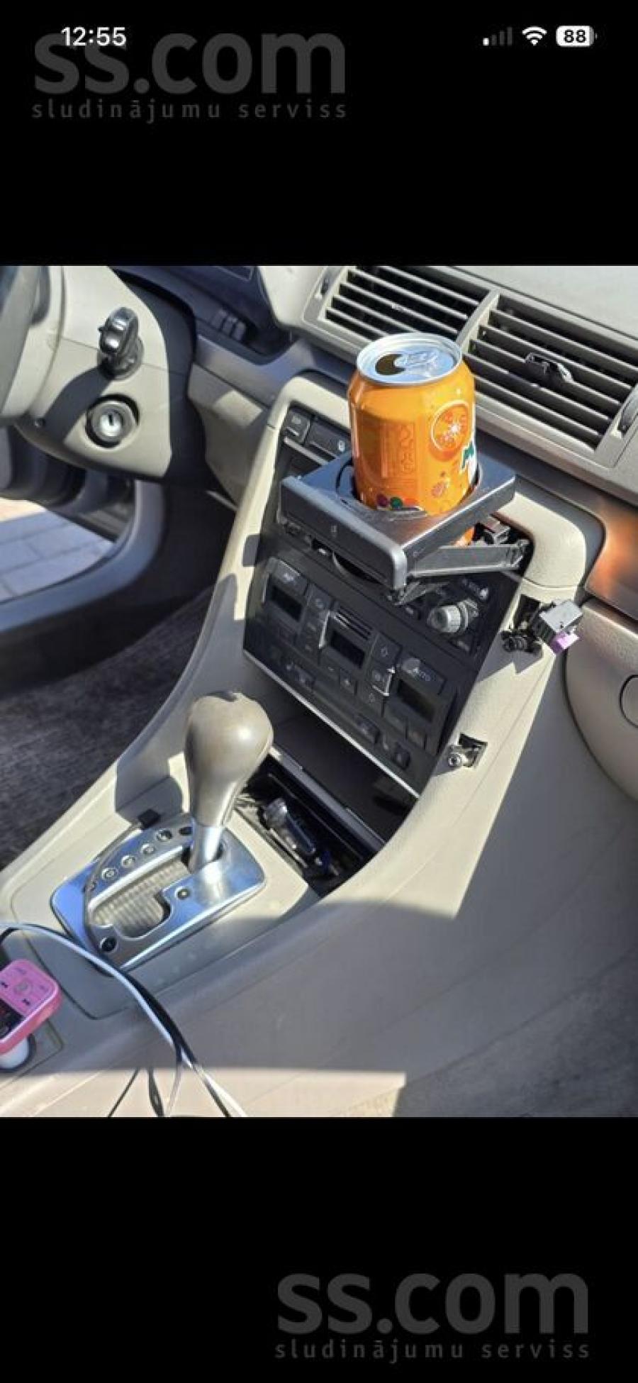 Grey Audi A4 2005 in Riga, with an engine capacity of 2.00 L and mileage of 0 thousand km for 2300 €, photo 3 on AUTOMOTO.COM.LV