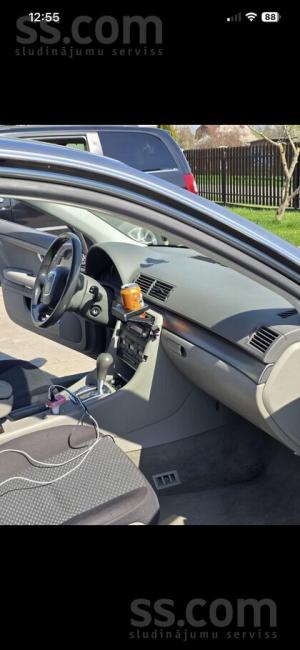 Grey Audi A4 2005 in Riga, with an engine capacity of 2.00 L and mileage of 0 thousand km for 2300 €, photo 5 on AUTOMOTO.COM.LV