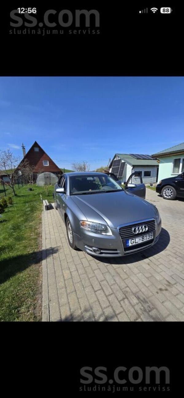 Grey Audi A4 2005 in Riga, with an engine capacity of 2.00 L and mileage of 0 thousand km for 2300 €, photo 7 on AUTOMOTO.COM.LV