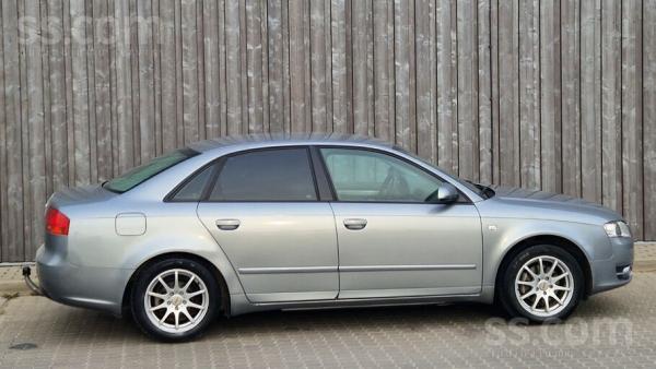 Grey Audi A4 2005 in Jelgava, with an engine capacity of 2.00 L and mileage of 344 thousand km for 2550 €, photo 10 on AUTOMOTO.COM.LV
