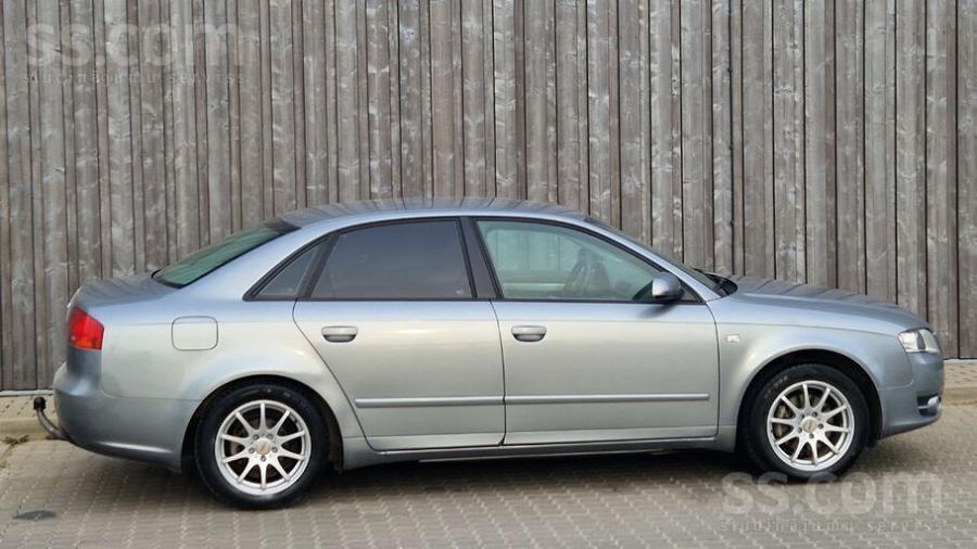 Серый Ауди А4 2005 в Елгава, объемом двигателя 2.00 л и пробегом 344 тыс. км за 2550 €, фото 11 на AUTOMOTO.COM.LV