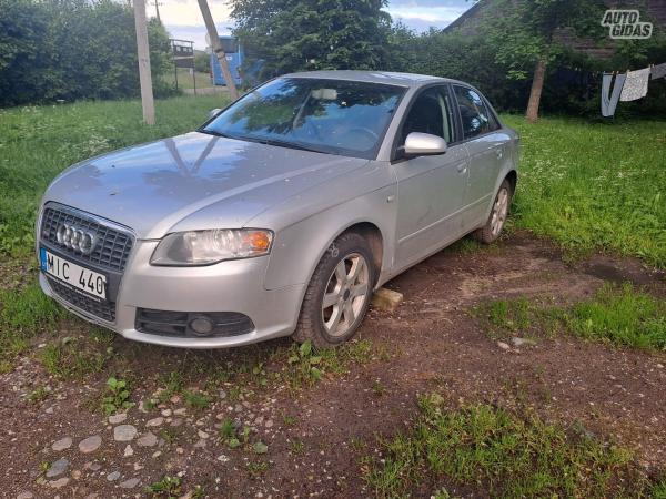Серый Ауди А4 2005 в Вильнюс, объемом двигателя 2.00 л и пробегом 356 тыс. км за 850 €, фото 1 на AUTOMOTO.COM.LV