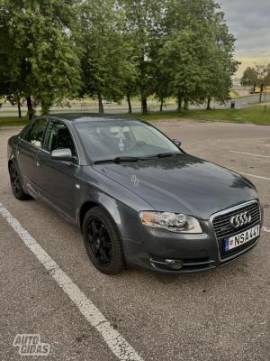 Pelēks Audi A4 2005 Viļņa, ar dzinēja tilpumu 2.00 L un nobraukumu 277 tūkst. km par 2800 €, foto  vietnē AUTOMOTO.COM.LV