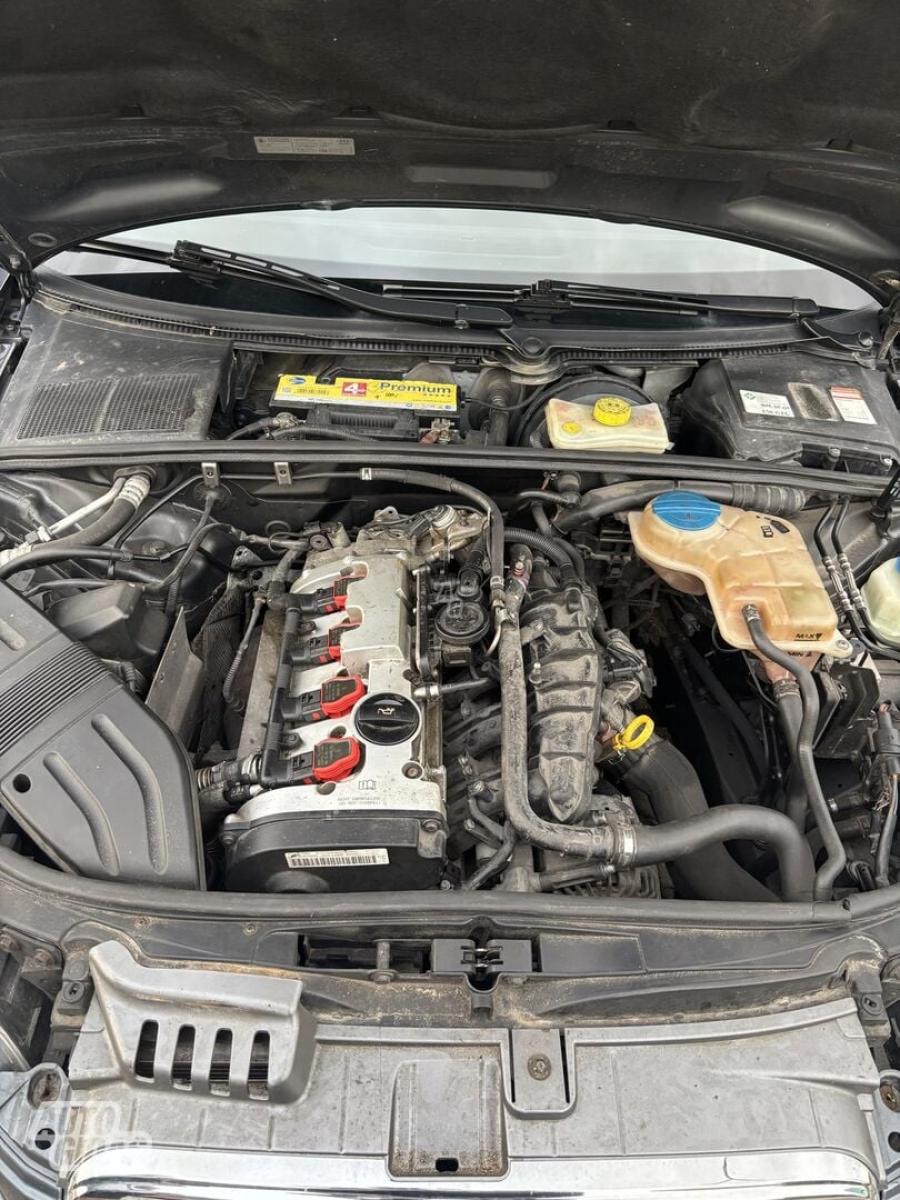 Pelēks Audi A4 2005 Viļņa, ar dzinēja tilpumu 2.00 L un nobraukumu 277 tūkst. km par 2800 €, foto 10 vietnē AUTOMOTO.COM.LV