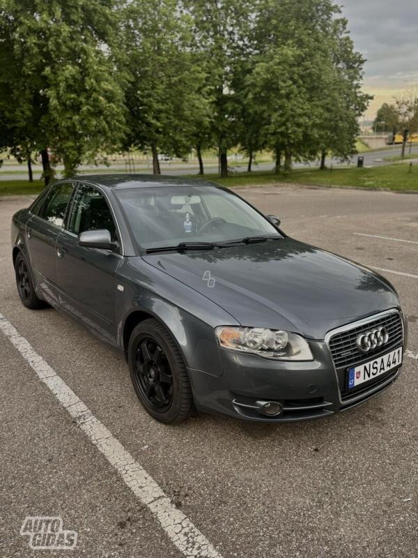 Grey Audi A4 2005 in Vilnius, with an engine capacity of 2.00 L and mileage of 277 thousand km for 2800 €, photo 1 on AUTOMOTO.COM.LV
