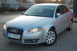 Pelēks Audi A4 2005 Jēkabpils, ar dzinēja tilpumu 2.00 L un nobraukumu 260 tūkst. km par 4300 €, foto  vietnē AUTOMOTO.COM.LV