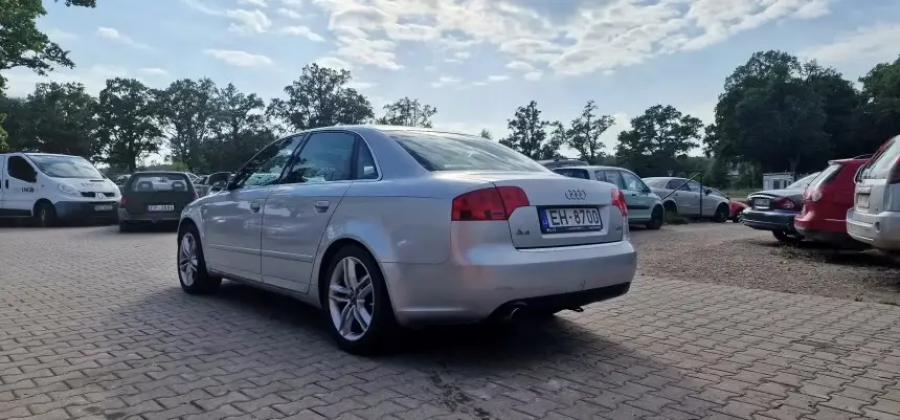 Pelēks Audi A4 2005 Valmiera, ar dzinēja tilpumu 2.00 L un nobraukumu 151 tūkst. km par 3000 €, foto 6 vietnē AUTOMOTO.COM.LV