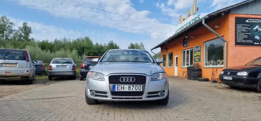 Pelēks Audi A4 2005 Valmiera, ar dzinēja tilpumu 2.00 L un nobraukumu 151 tūkst. km par 3000 €, foto 9 vietnē AUTOMOTO.COM.LV