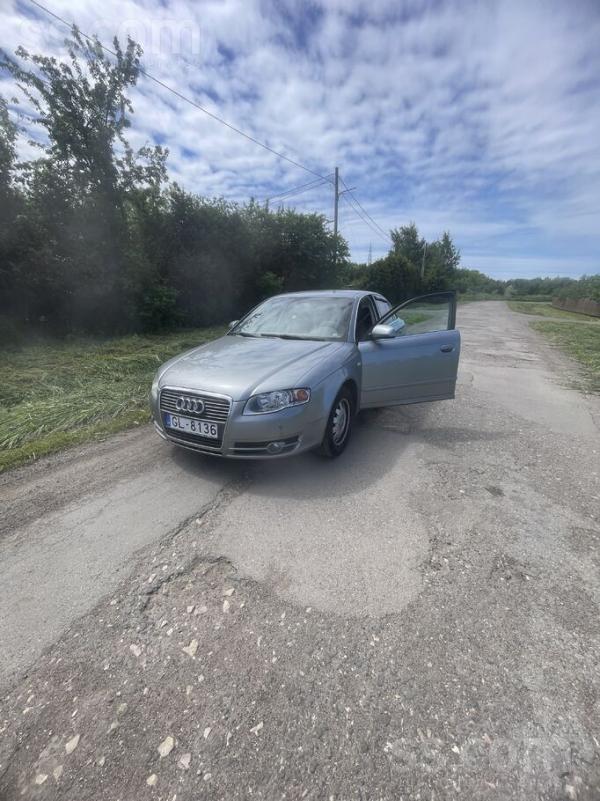 Grey Audi A4 2005 in Riga, with an engine capacity of 2.00 L and mileage of 224 thousand km for 2200 €, photo 2 on AUTOMOTO.COM.LV