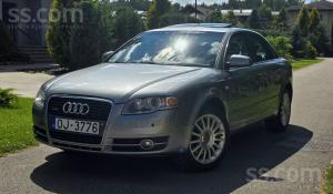 Pelēks Audi A4 2005 Rīga, ar dzinēja tilpumu 1.80 L un nobraukumu 251 tūkst. km par 3100 €, foto  vietnē AUTOMOTO.COM.LV