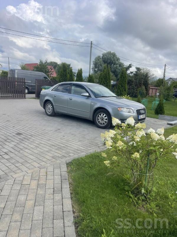 Grey Audi A4 2005 in Riga, with an engine capacity of 2.00 L and mileage of 225 thousand km for 2200 €, photo 1 on AUTOMOTO.COM.LV