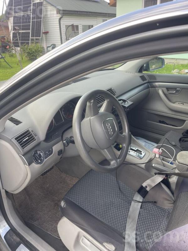 Grey Audi A4 2005 in Riga, with an engine capacity of 2.00 L and mileage of 225 thousand km for 2200 €, photo 5 on AUTOMOTO.COM.LV