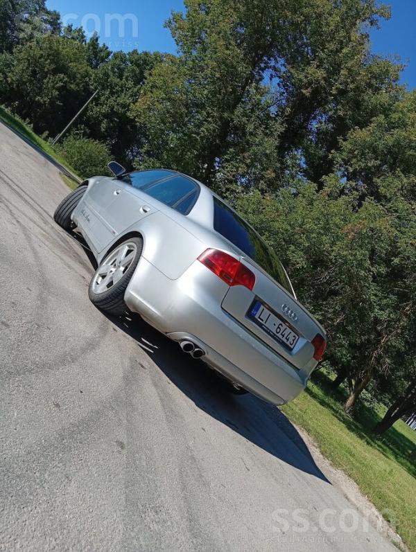 Grey Audi A4 2005 in Rezekne, with an engine capacity of 2.00 L and mileage of 315 thousand km for 2600 €, photo 2 on AUTOMOTO.COM.LV